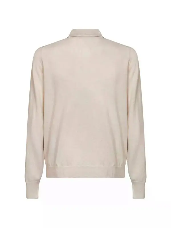 D4.0 Long-sleeve Knitted Polo Shirt