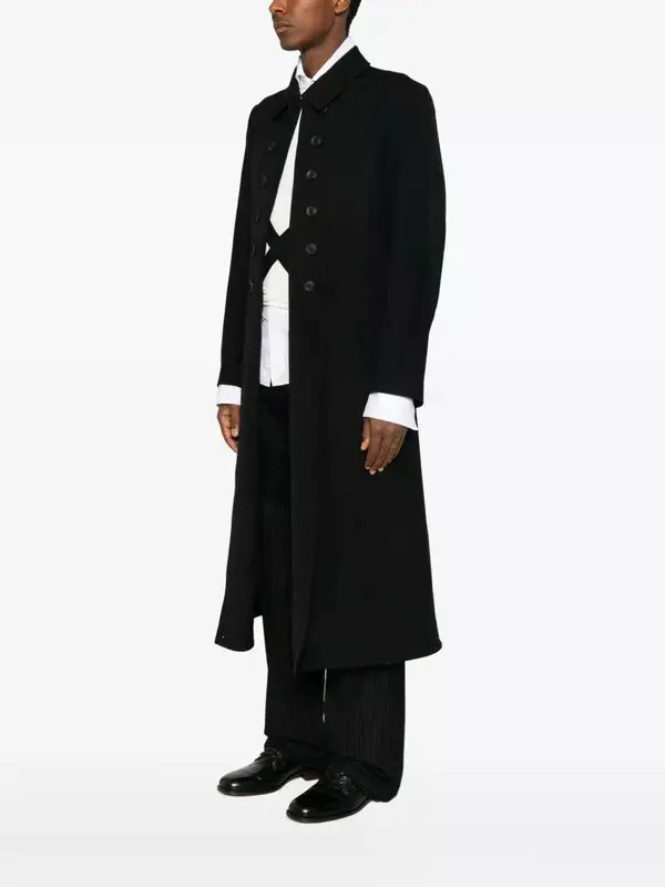 Yohji Yamamoto Double-breasted Coat