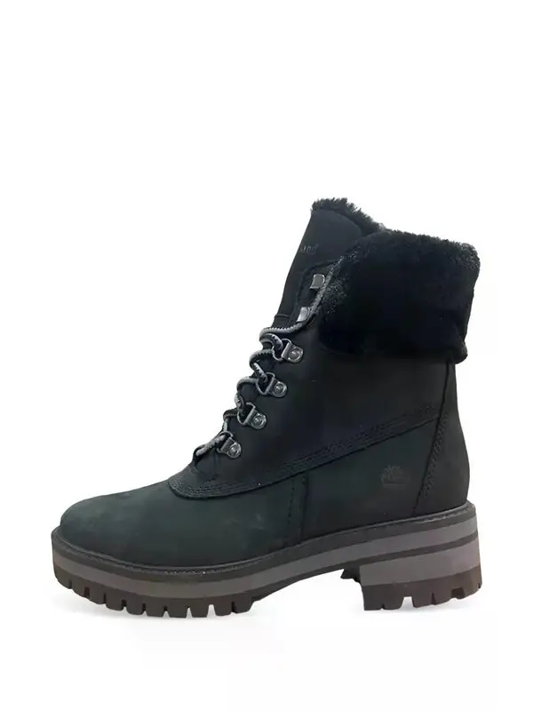 Timberland Courmayeur Valley Shearling-trim Ankle Boots