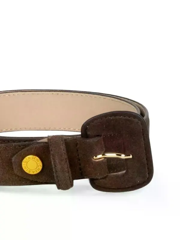 GIANNI CHIARINI Suede Buckle Belt
