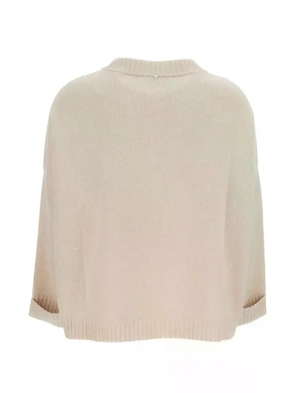 Lorena Antoniazzi Star-intarsia Crew-neck Sweater