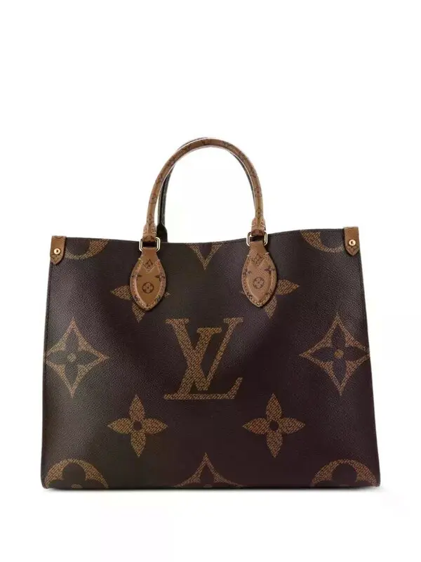 LOUIS VUITTON Onthego Reverse Monogram Giant Mm Tote Bag