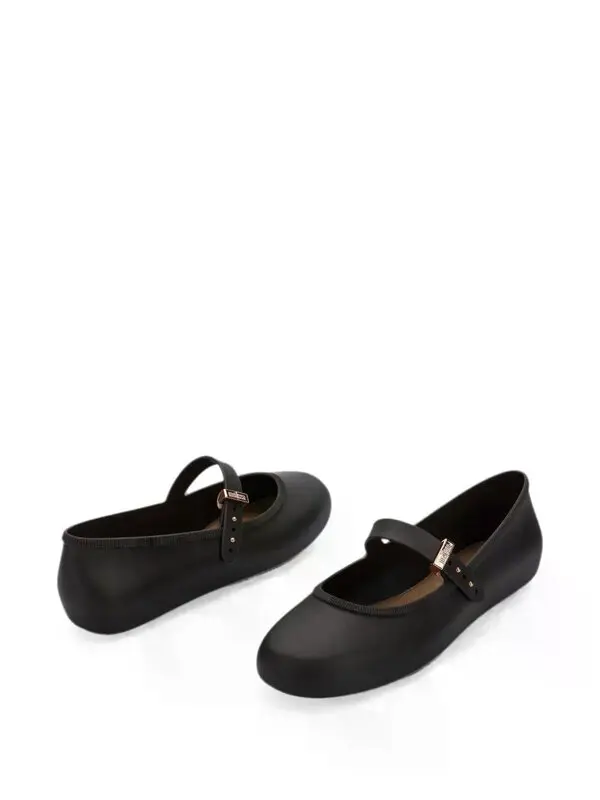 Melissa Soft Buckle-fastening Ballet Flats