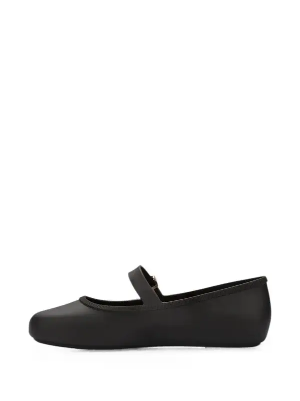 Melissa Soft Buckle-fastening Ballet Flats