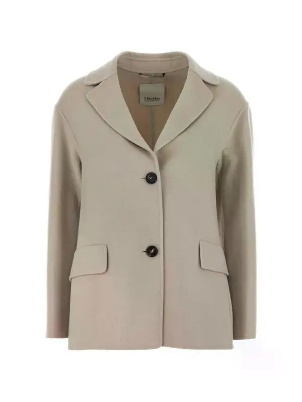 Max Mara Elfi Wool Jacket - Neutrals