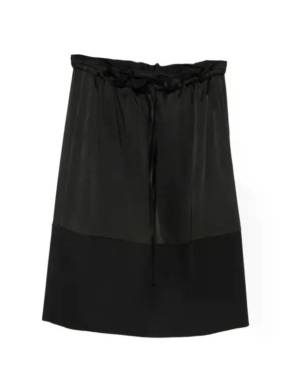 ALAINPAUL Drawstring-fastening Mini Skirt