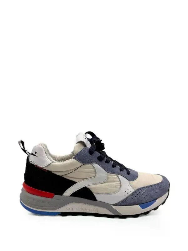 VOILE BLANCHE Panelled Suede Sneakers