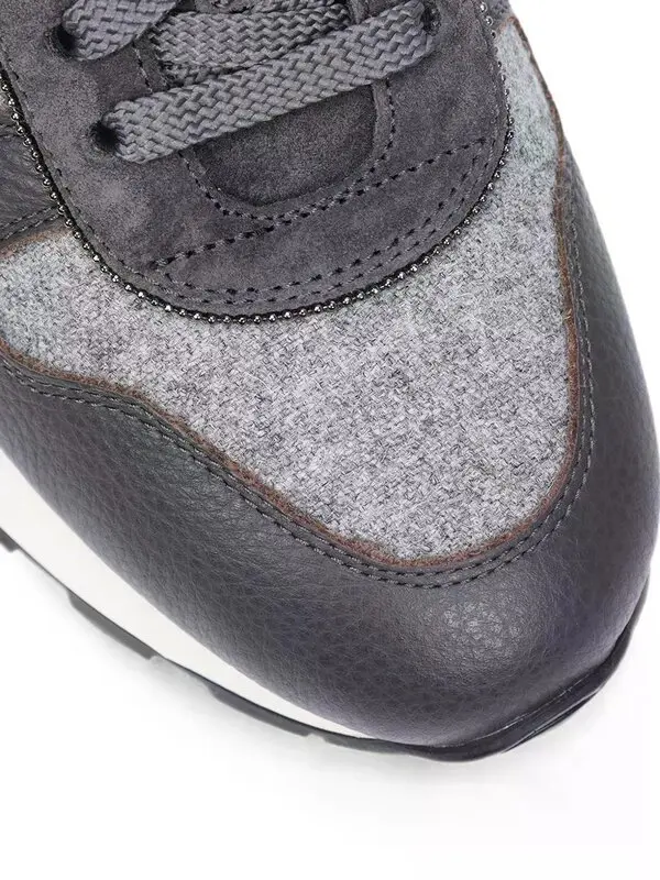 DOUCAL'S Panelled Low-top Sneakers