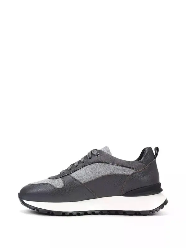 DOUCAL'S Panelled Low-top Sneakers