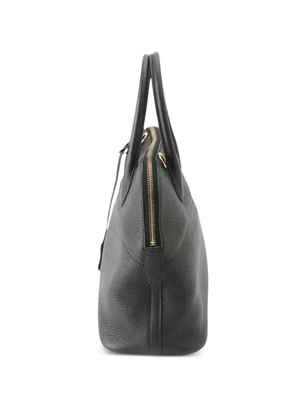 Hermès Clemence Bolide 31 Satchel - Black
