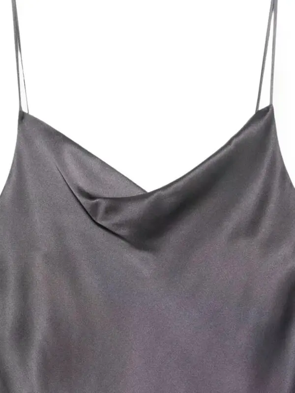 Carine Gilson Lace-trimmed Silk Camisole