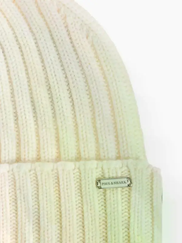 Paul & Shark Ribbed-knit Beanie Hat