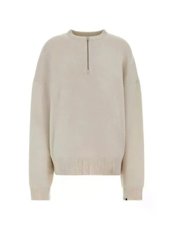 Extreme Cashmere Quarter-zip Oversized Knitwear