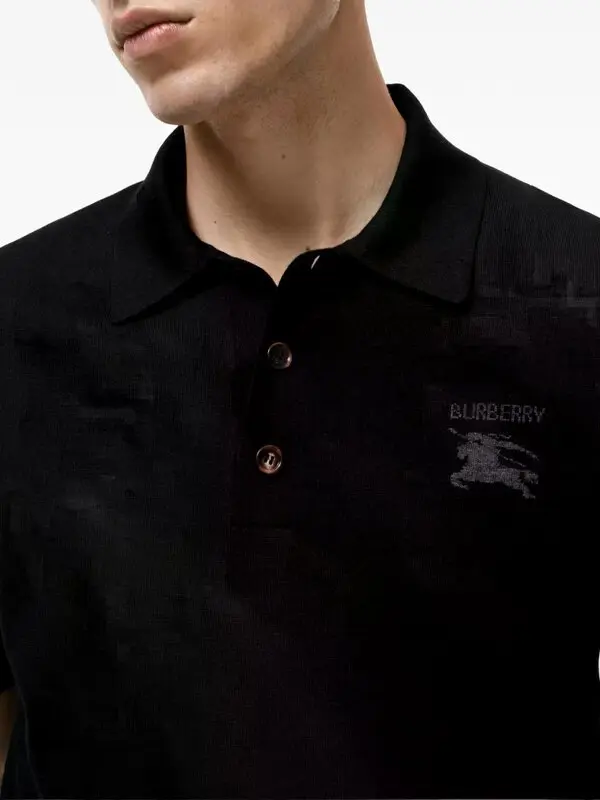 Burberry Wool Polo Shirt
