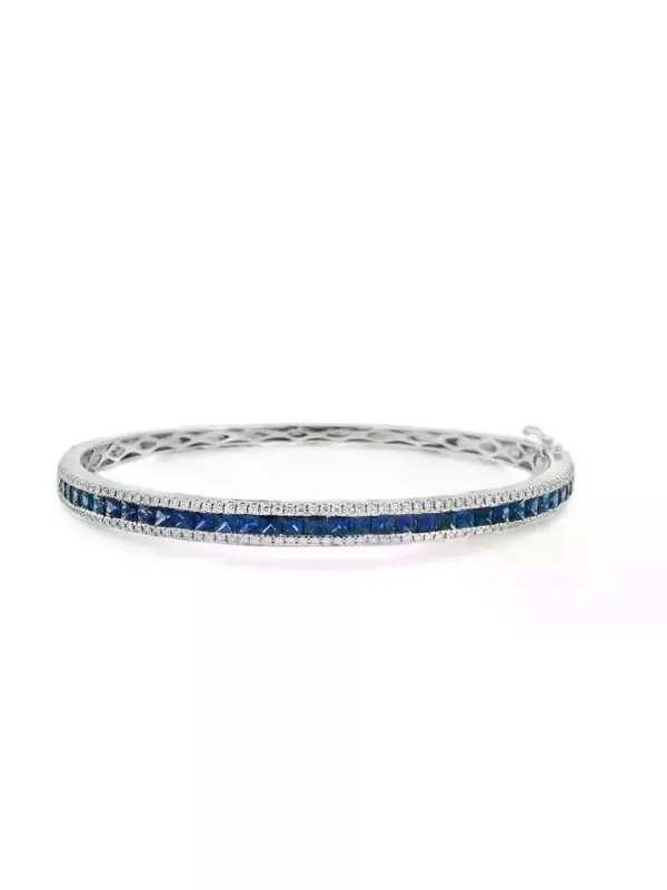 LISA NIK Sapphire And Diamond Bracelet