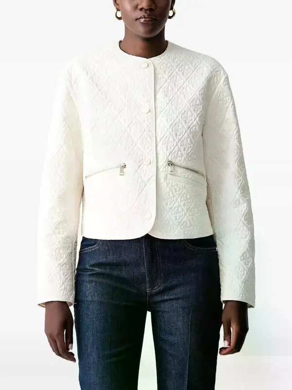 Guess Logo Quilted Jacket