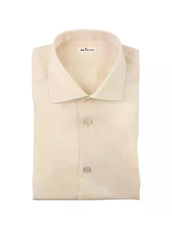 Kiton Linen Button-up Shirt