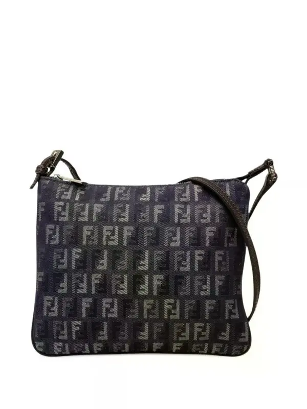 Fendi Zucchino Denim Crossbody Bag