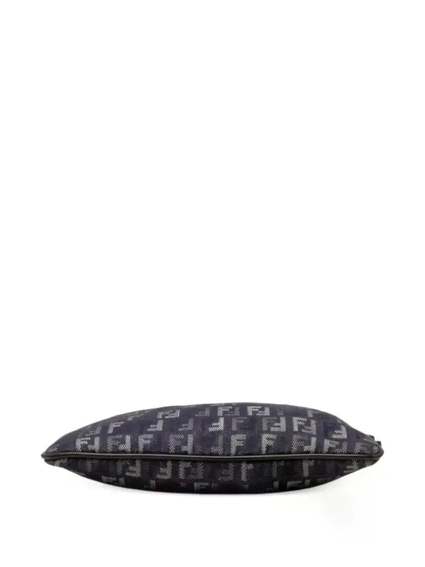 Fendi Zucchino Denim Crossbody Bag