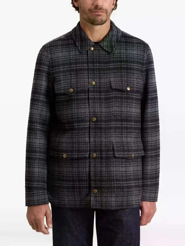 Woolrich Checked Shirt Jacket
