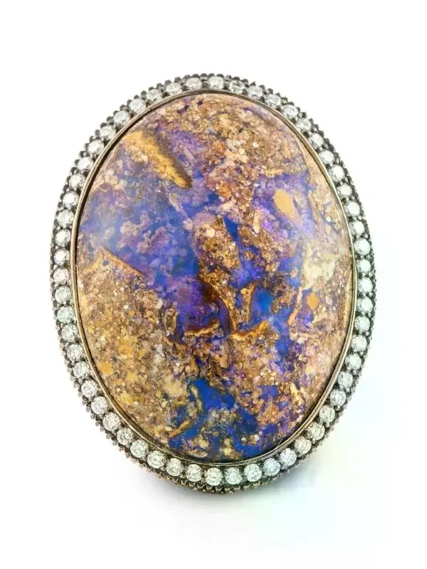 SYLVA & CIE Opal And Diamond Ring - Gold