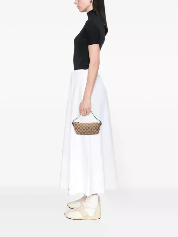 Gucci 2000-2015 Gg Canvas Boat Shoulder Bag