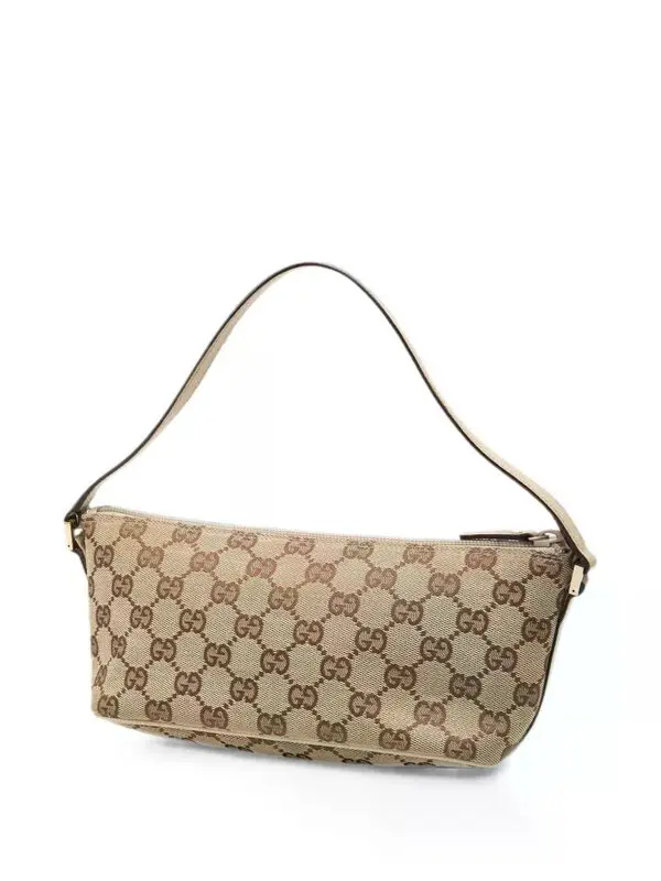 Gucci 2000-2015 Gg Canvas Boat Shoulder Bag