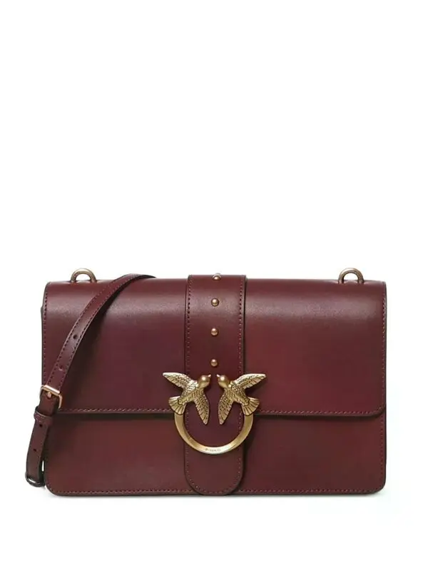 Pinko Love Birds Stud-embellished Shoulder Bag