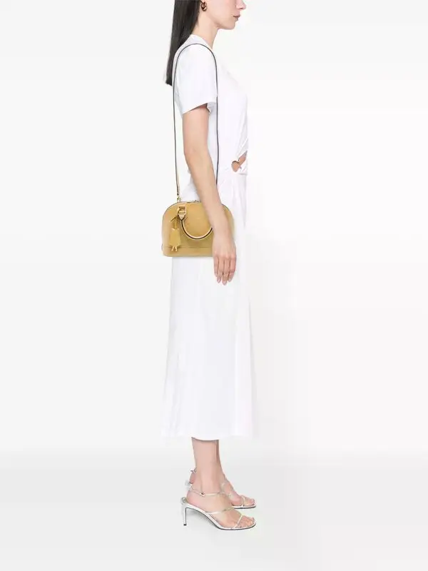 LOUIS VUITTON 2015 Monogram Vernis Alma Bb Satchel