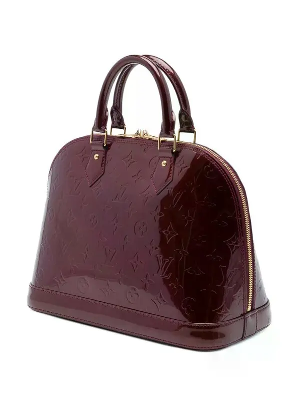 LOUIS VUITTON 2011 Monogram Vernis Alma Pm Handbag