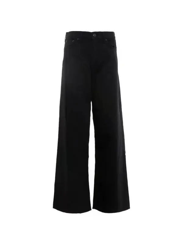 Rag & Bone Andi Wide-leg Jeans - Black