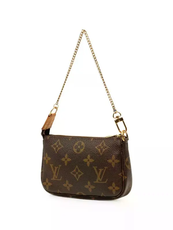 LOUIS VUITTON 2004 Monogram Mini Pochette Accessoires Handbag
