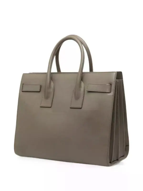 Saint Laurent 2014 Small Leather Sac De Jour Satchel