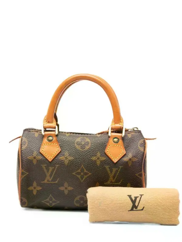 LOUIS VUITTON 1998 Monogram Mini Speedy Hl Satchel