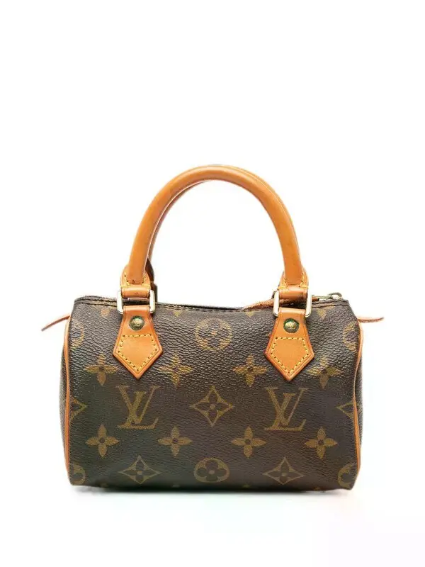 LOUIS VUITTON 1998 Monogram Mini Speedy Hl Satchel