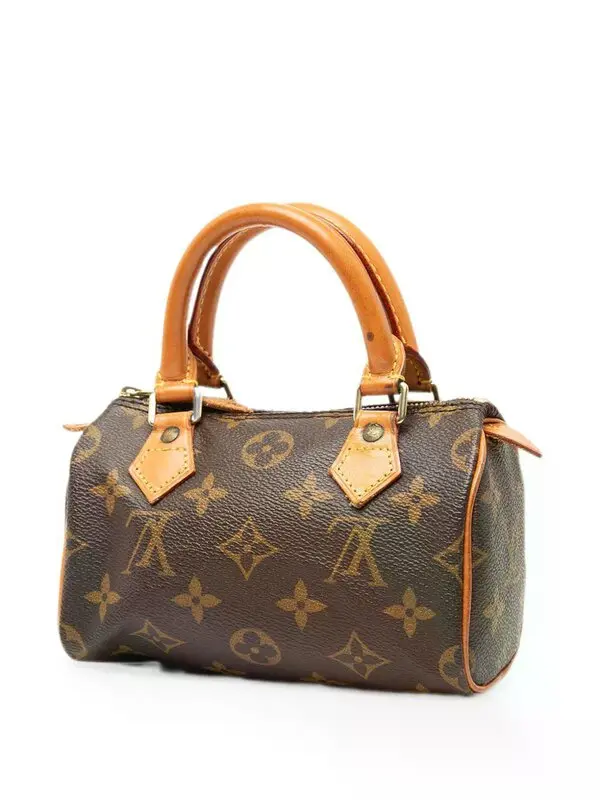 LOUIS VUITTON 1998 Monogram Mini Speedy Hl Satchel