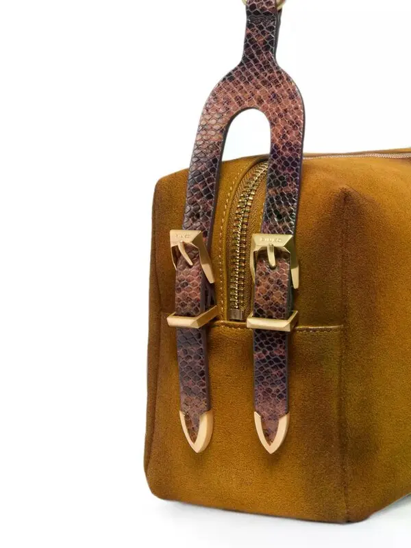 Pinko Suede Shoulder Bag