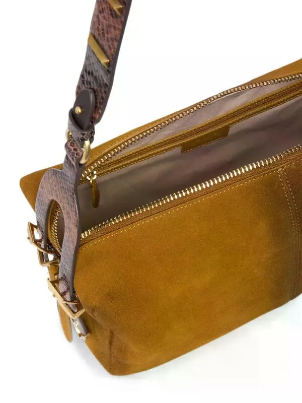 Pinko Suede Shoulder Bag