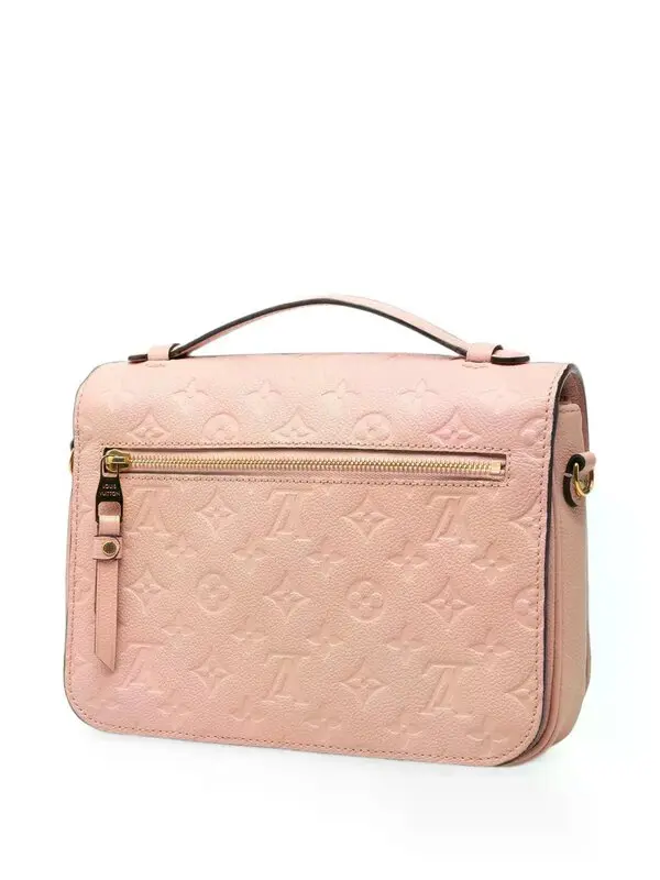 LOUIS VUITTON 2018 Monogram Empreinte Pochette Metis Satchel