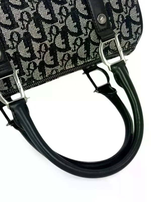 Dior 2010-2026 Mini Diorissimo Trotter Canvas Boston Bag
