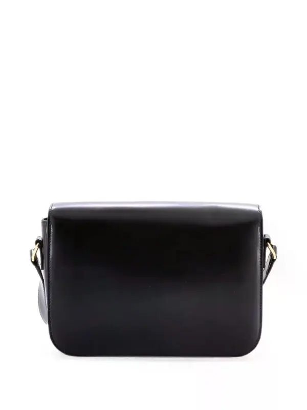 Celine Triomphe Shoulder Bag In Smooth Calfskin