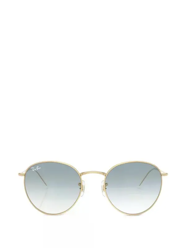 Ray-ban Round Reverse Sunglasses - Gold
