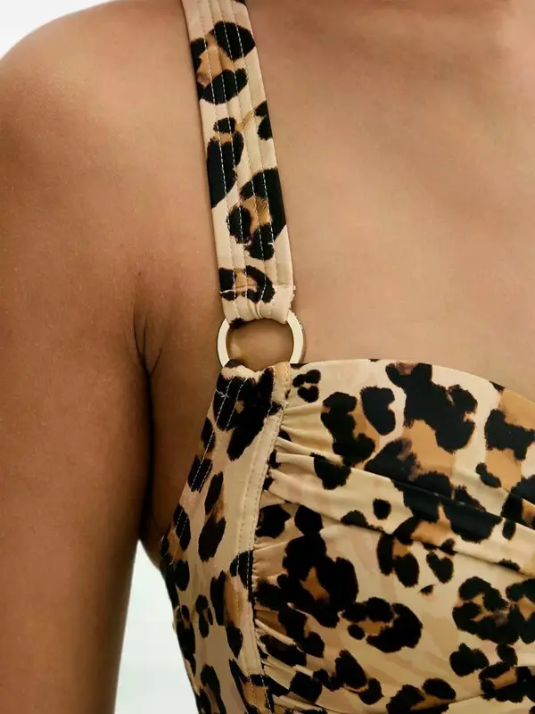 Dkny Leopard-print Swimsuit