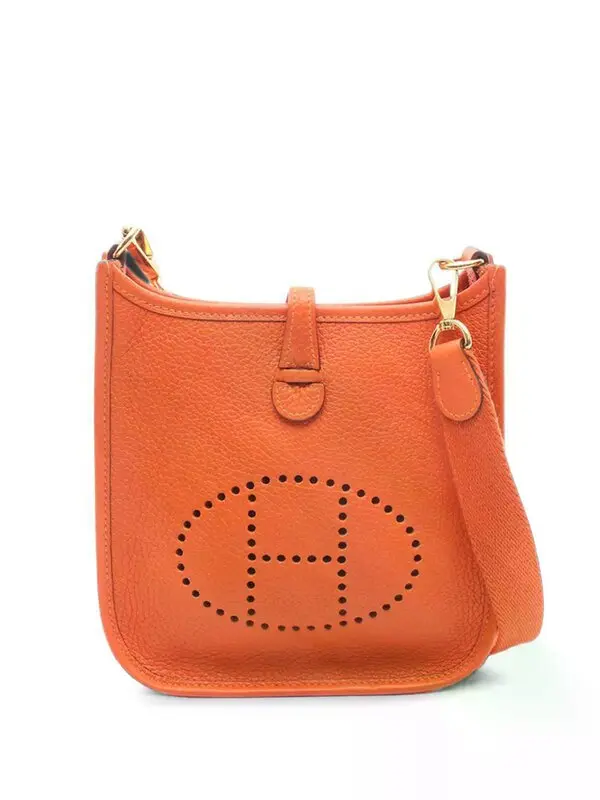 Hermès 2021 Clemence Evelyne Tpm 16 Crossbody Bag - Orange
