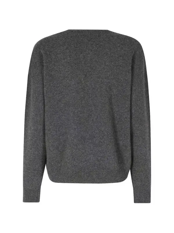 Federica Tosi Fringe-trim V-neck Sweater