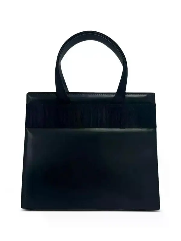 FERRAGAMO Leather Vara Bow Satchel - Blue