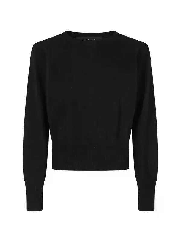 Federica Tosi Cut-out Detail Sweater - Black