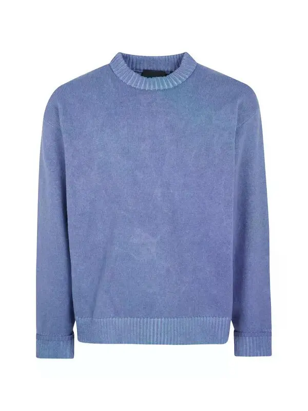 Rains Ribbed-knit Crew-neck Sweater