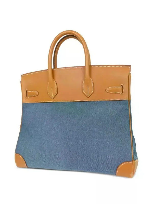 Hermès 1996 32 Haut A Courroies Handbag - Neutrals