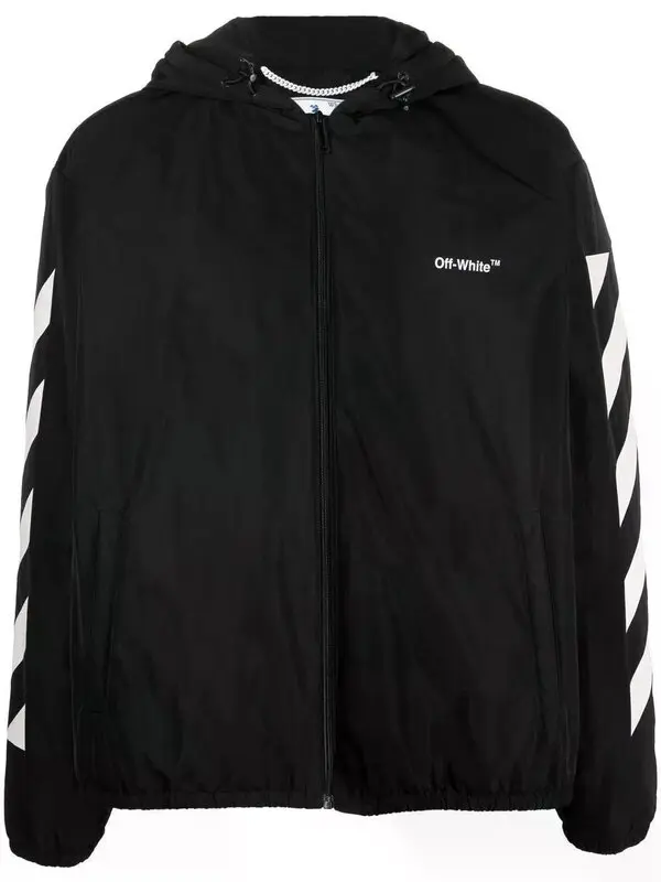 Off-White Diag Logo-print Windbreaker